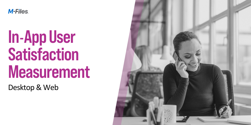 In-App User Satisfaction Measurement: Now Active! - Product News - News ...