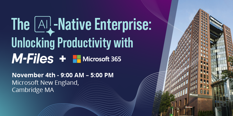 Event in Boston, MA | The AI-Native Enterprise: Unlocking Productivity ...
