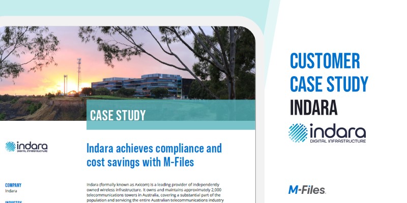 New Case Study: Indara achieves compliance and cost savings with M ...