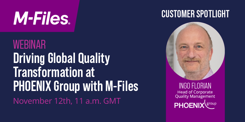 Webinar | Customer Spotlight: Driving Global Quality Transformation at ...