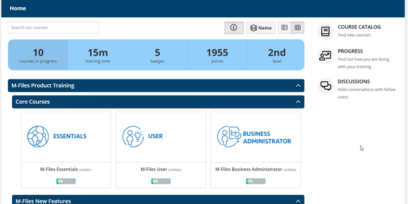 The New and Improved M-Files Academy is now live! - Learning Resources ...