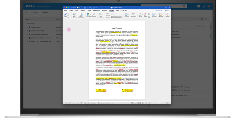 M Files Web Companion Will Be Released In March To Improve The Editing Experience In M Files Web